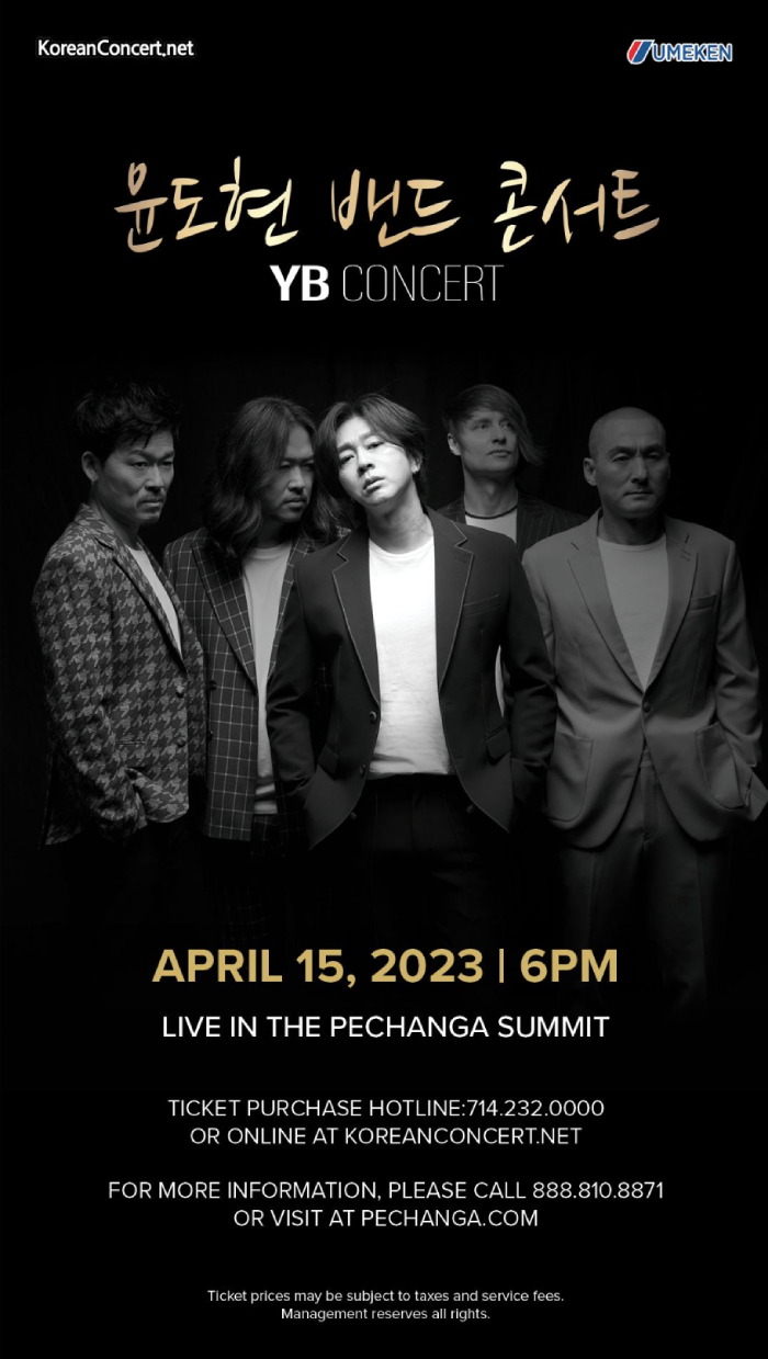 Korea’s National Rock Band YB Will Perform Live at Pechanga Resort ...